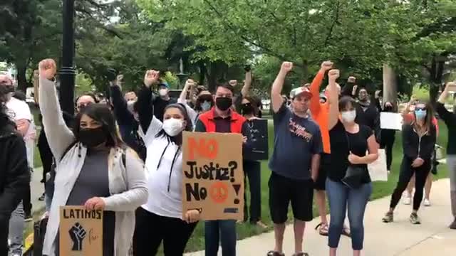 Protesters brave the elements on day 7 of SLC protests