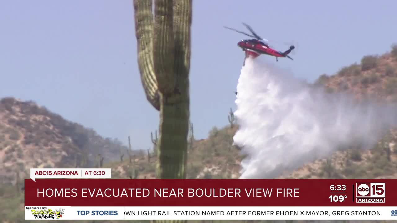 Boulder View Fire continues to burn more than 3,700 acres