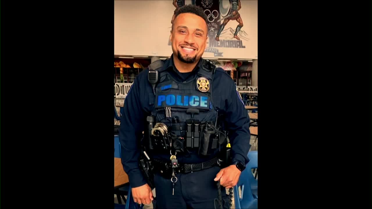 Las Vegas communities, law enforcement remember Officer Andrew Craft