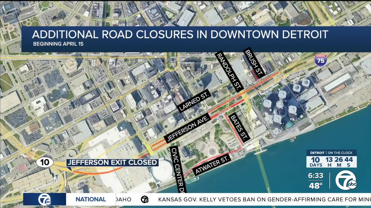 Phase 3 of road closures for NFL Draft are now in effect. Here's the ...