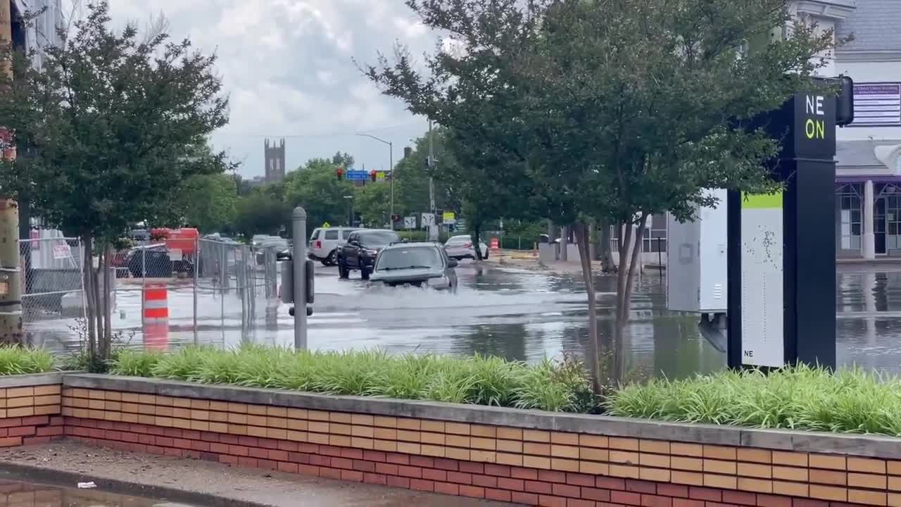 Norfolk streets flood, Deep Creek sees nearly 3 inches of rain in ...