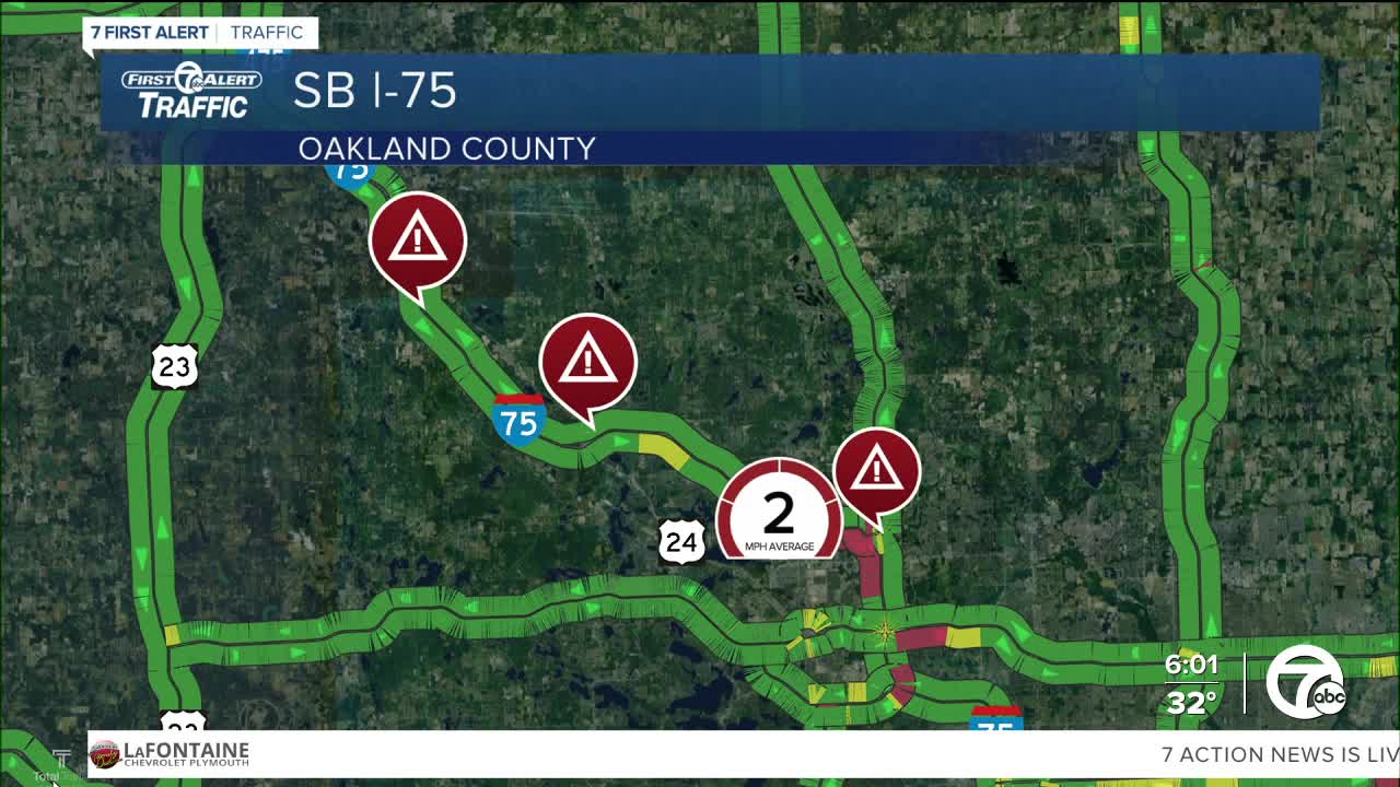 All roads cleared following icy road conditions Wednesday in metro Detroit