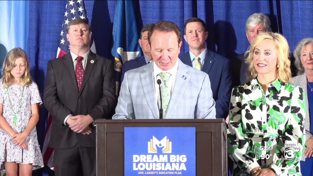 Governor Jeff Landry signs 'Dream Big' education plan and education reform