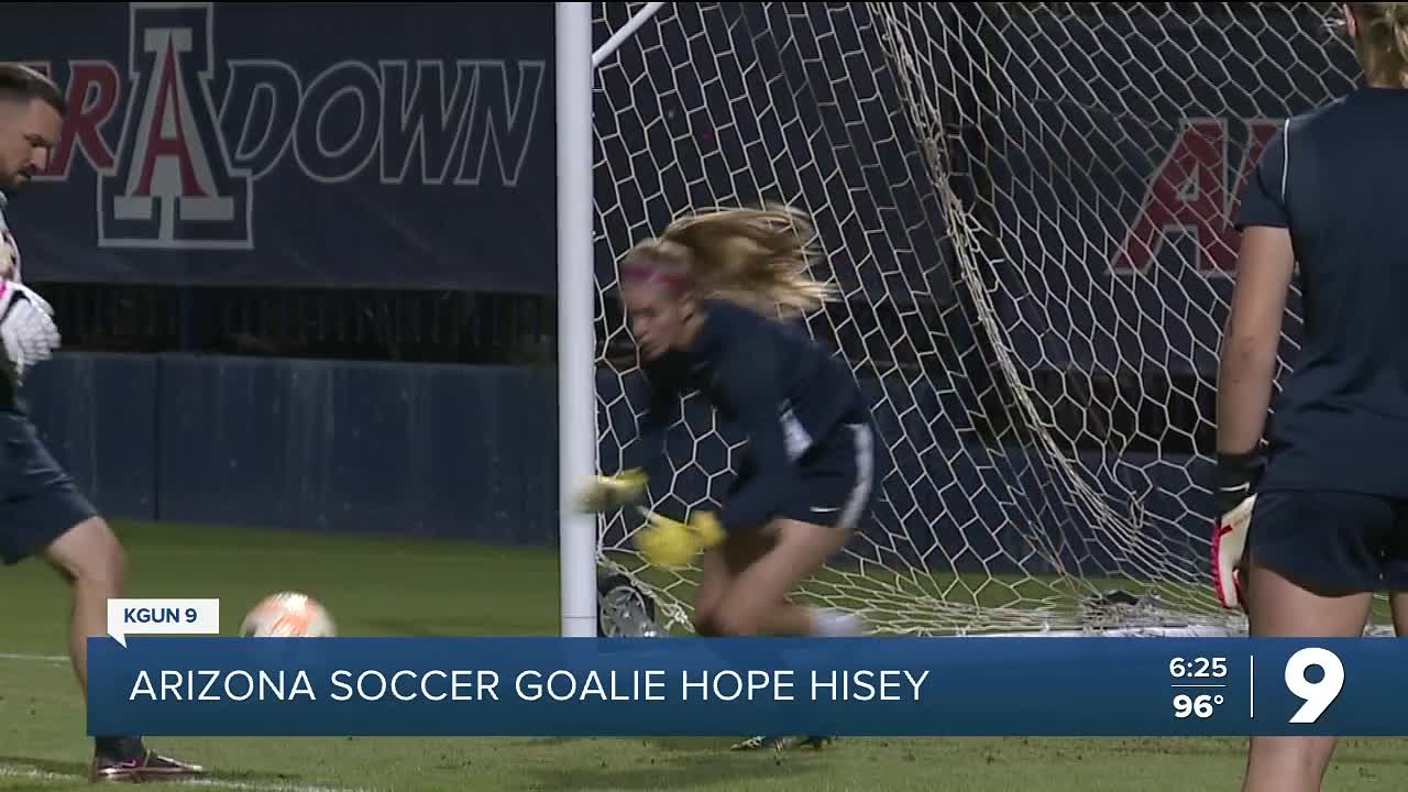 Hometown hero Hope Hisey and the Arizona soccer record she is set to break