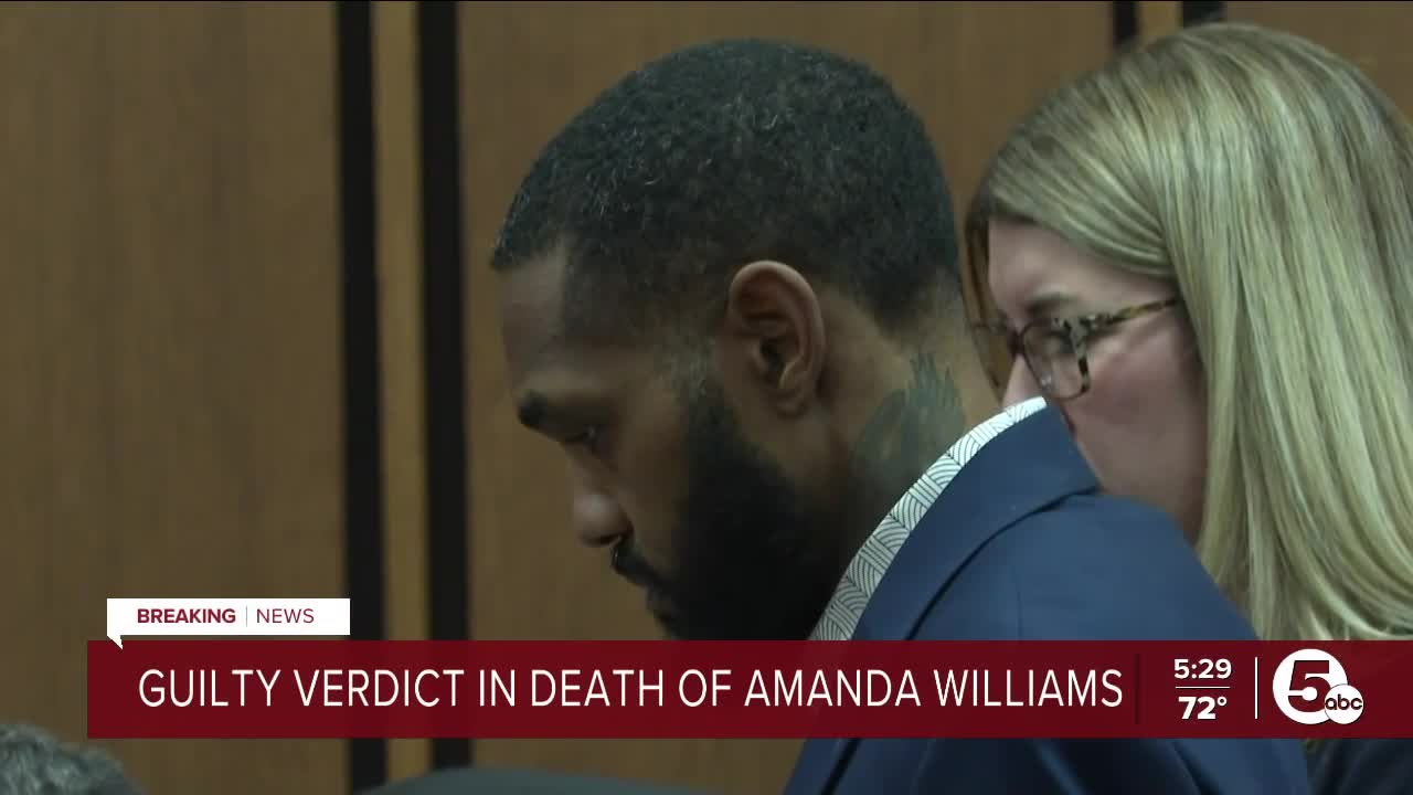 Tirrell Edwards found guilty of murder in Amanda Williams trial