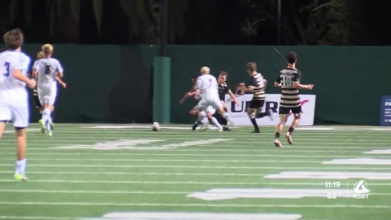 Cal Poly men's soccer lost 1-0 to UCSB in front of 8,128 fans Sunday night