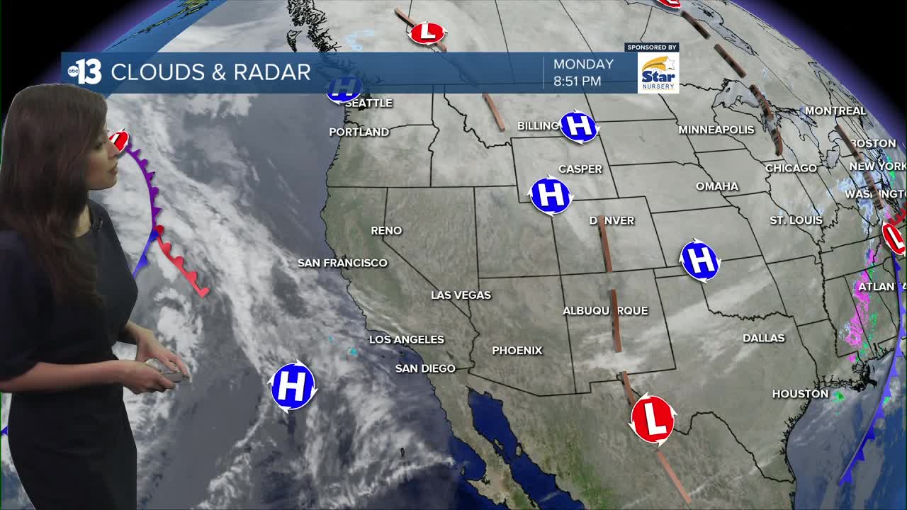 Milder Temperatures This Week in Las Vegas
