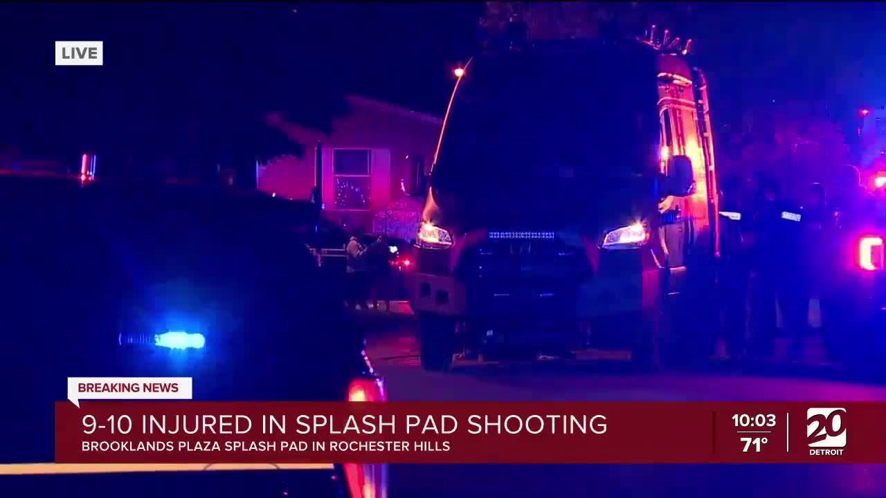 Officials ID suspect in Rochester Hills splash pad shooting that injured 9