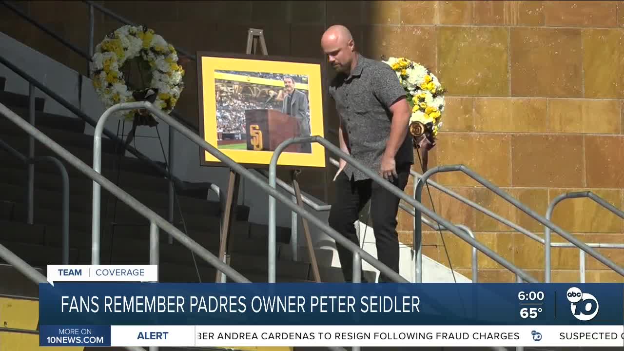 ‘A true class act’: Fans remember Padres chairman, owner Peter Seidler