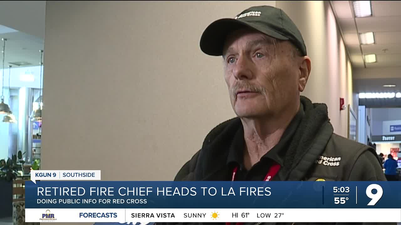 Retired Fire Chief helping with L.A. fires