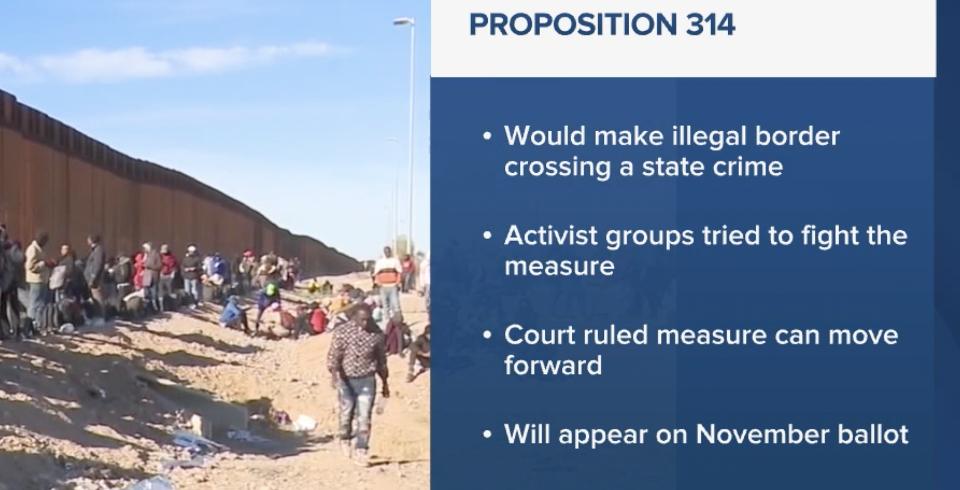 Arizonans will weigh in on a border ballot measure in November
