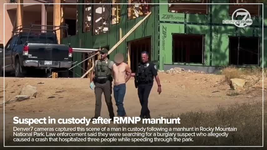 RMNP rangers take suspect into custody for alleged involvement in ...