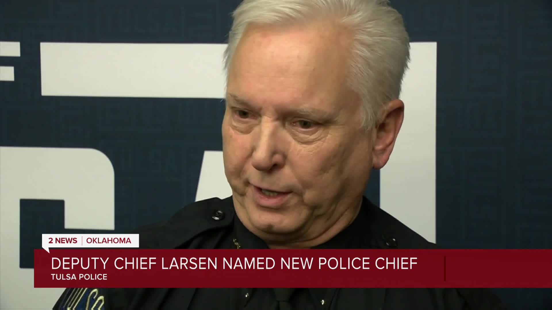 Deputy Chief Dennis Larsen named chief of Tulsa police