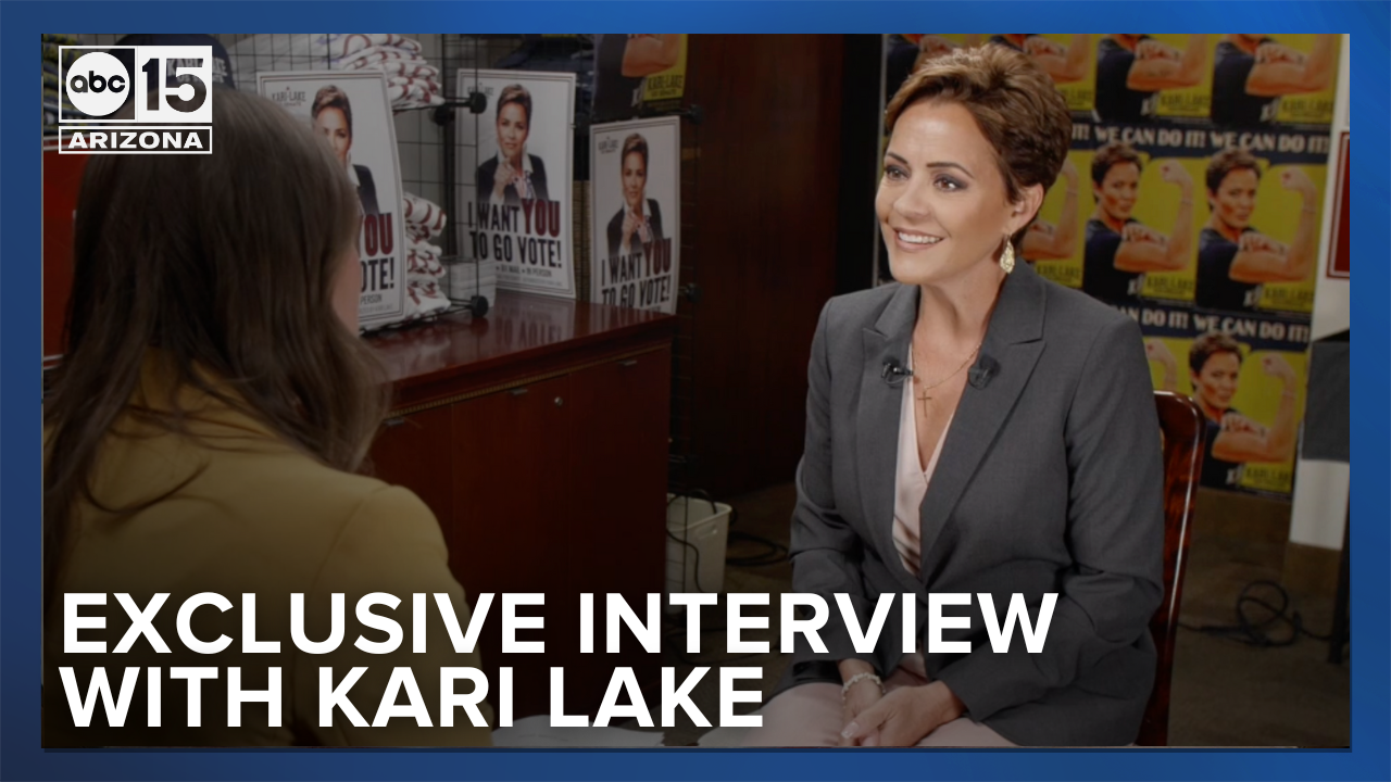 WATCH: Exclusive sit-down interview with Senate candidate Kari Lake