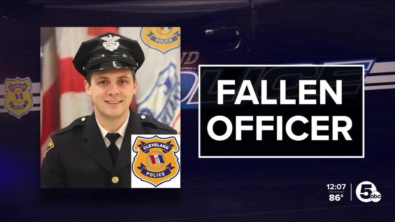 VIDEO: Cleveland Officer Jamieson Ritter's procession and memorial service