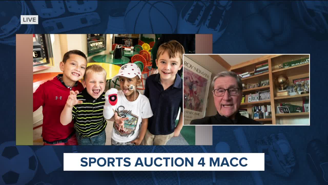 It's the last day of the Sports Auction 4 MACC!