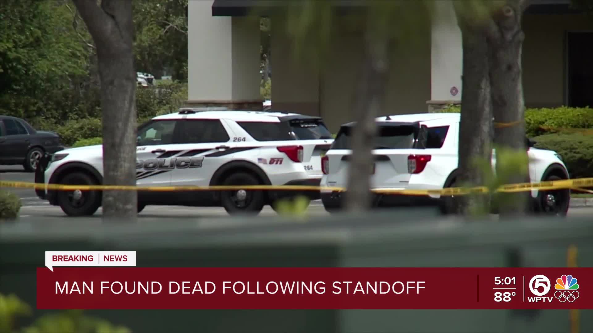 BODY FOUND AFTER STANDOFF: Man shot himself with homemade gun, police say