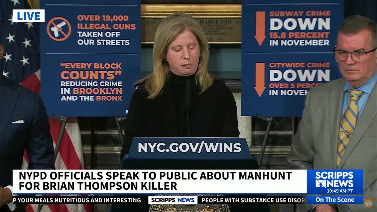 Person of interest in NY CEO killing faces weapons charges in Pennsylvania