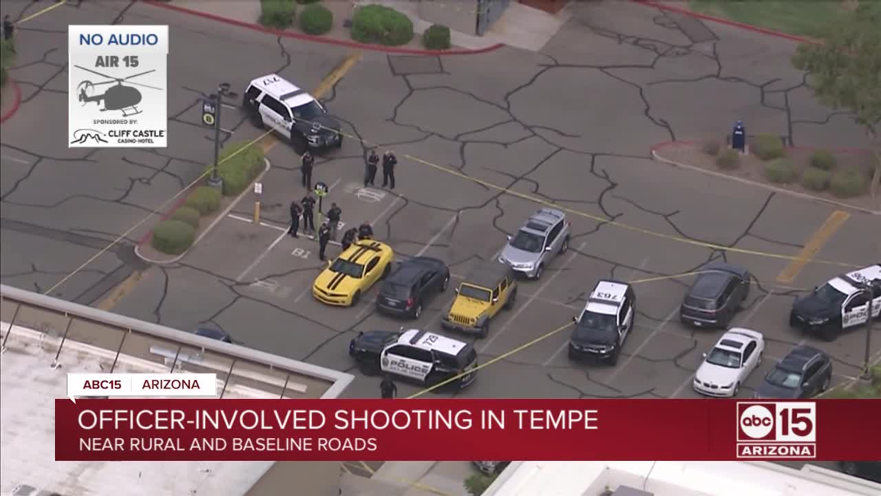 Man shot and killed by police near Rural and Baseline roads in Tempe