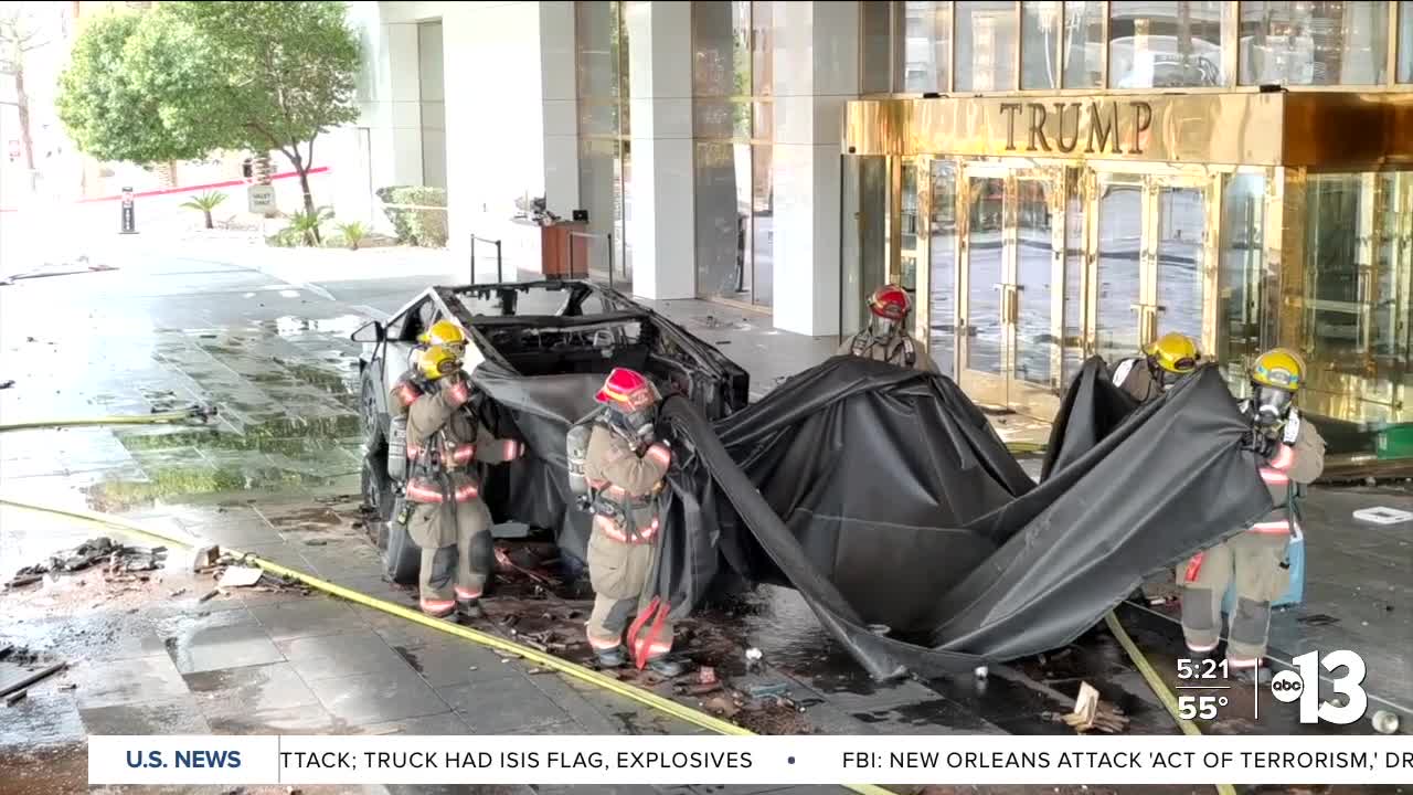 Cybertruck explosion suspect reportedly shot himself in the head before ...