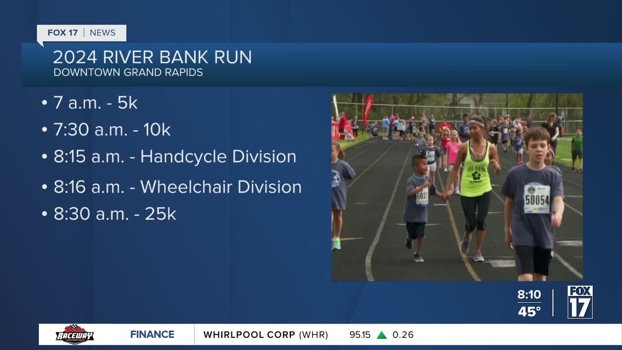 ON YOUR MARK, GET SET: 10,000+ runners competing in Amway River Bank Run