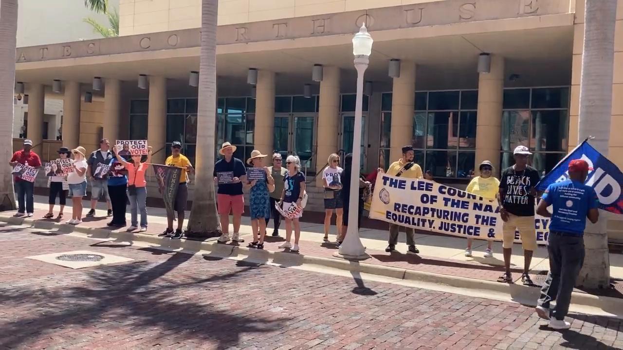 Lee County NAACP marches for 60th anniversary of The March on Washington