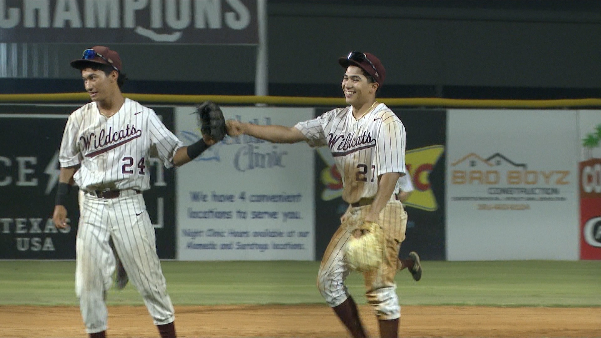 Coastal Bend baseball Regional Quarterfinal highlights and scores 2024
