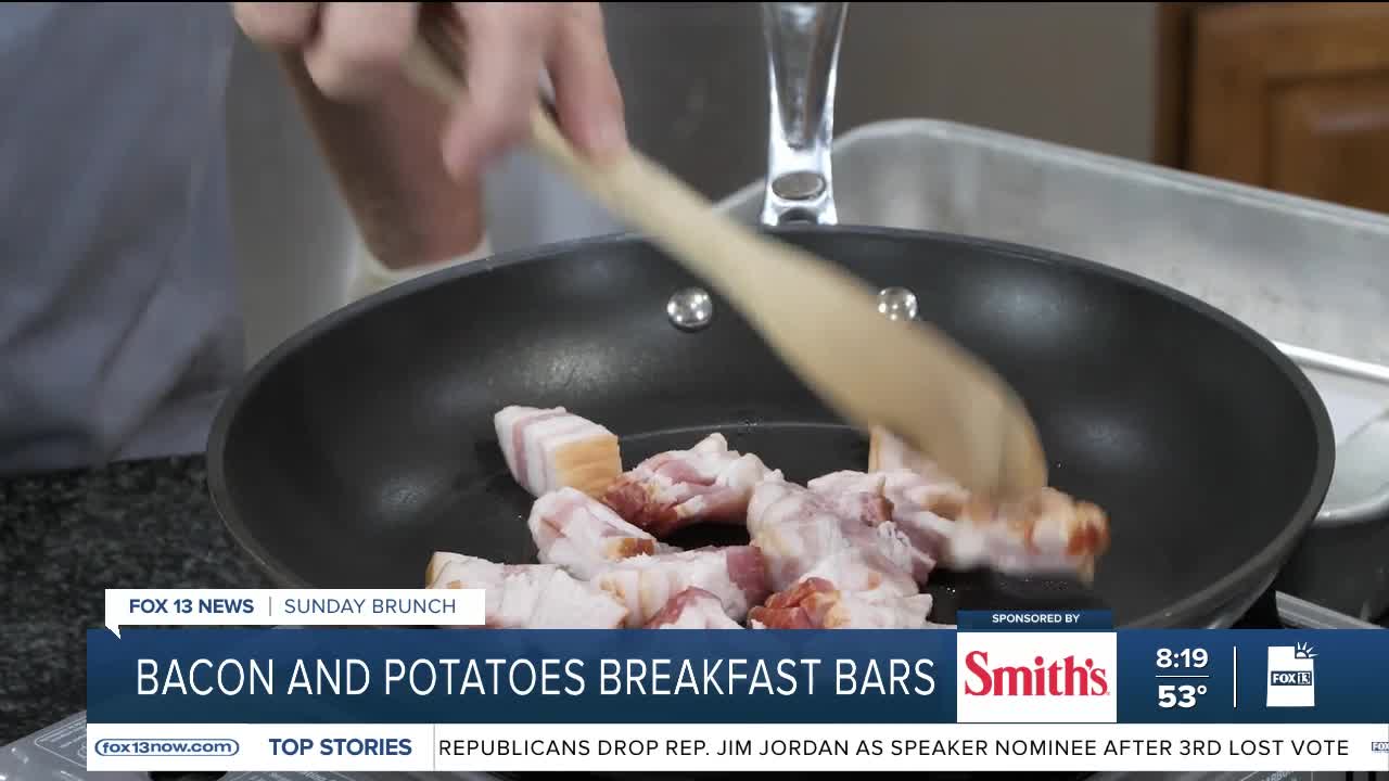 SUNDAY BRUNCH: Bacon and Potato Breakfast Bars