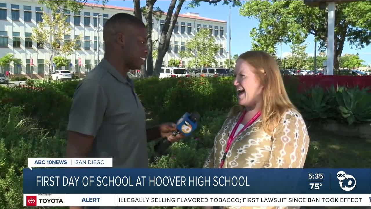 ABC 10News Anchor Wale Aliyu looks into back to school at San Diego Unified