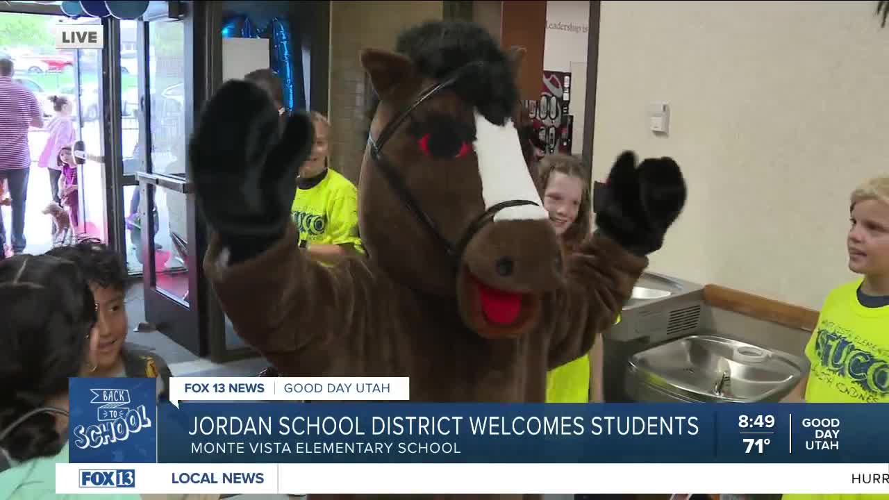 The First Day of School at Monte Vista Elementary