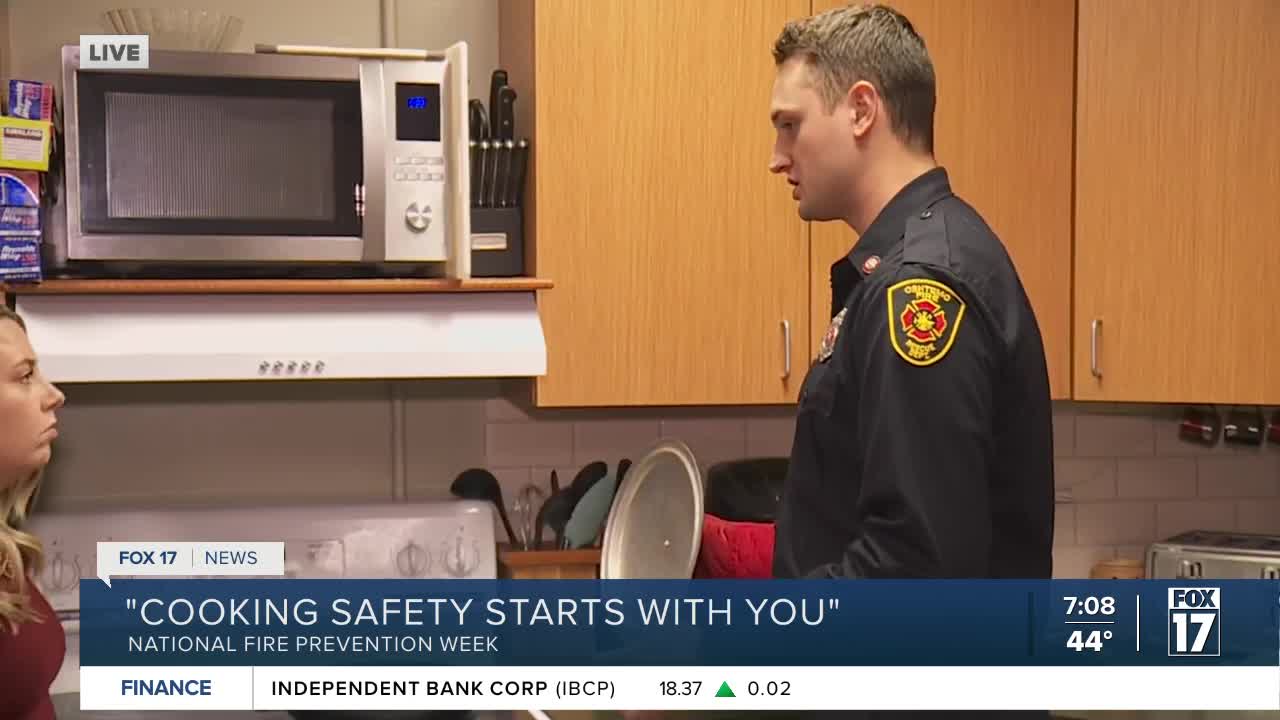 Oshtemo Fire Dept. talks cooking safety, fire prevention in the kitchen