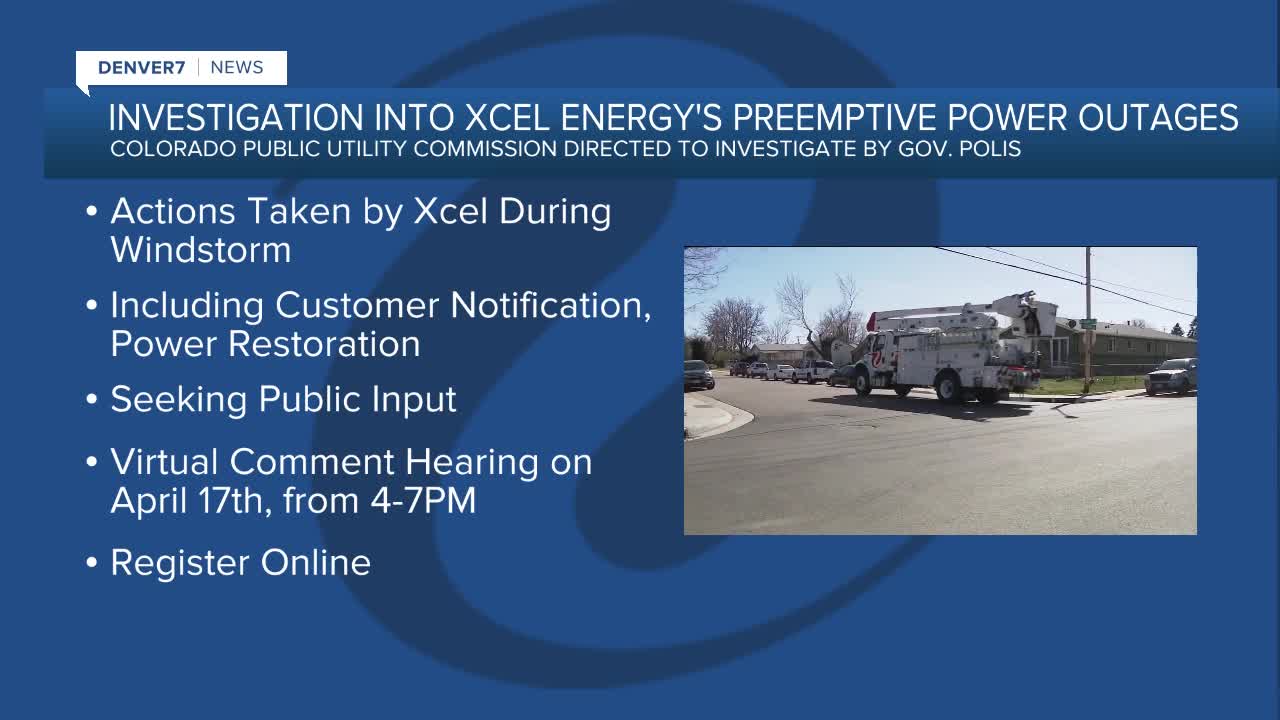Colorado PUC opens probe into Xcel Energy following preemptive power ...