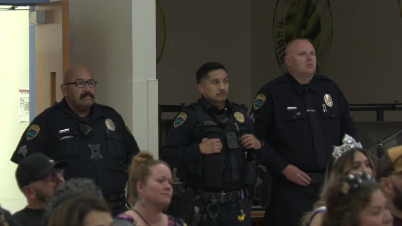 Wasco Police holds meet and greet, celebrates start with public grand ...