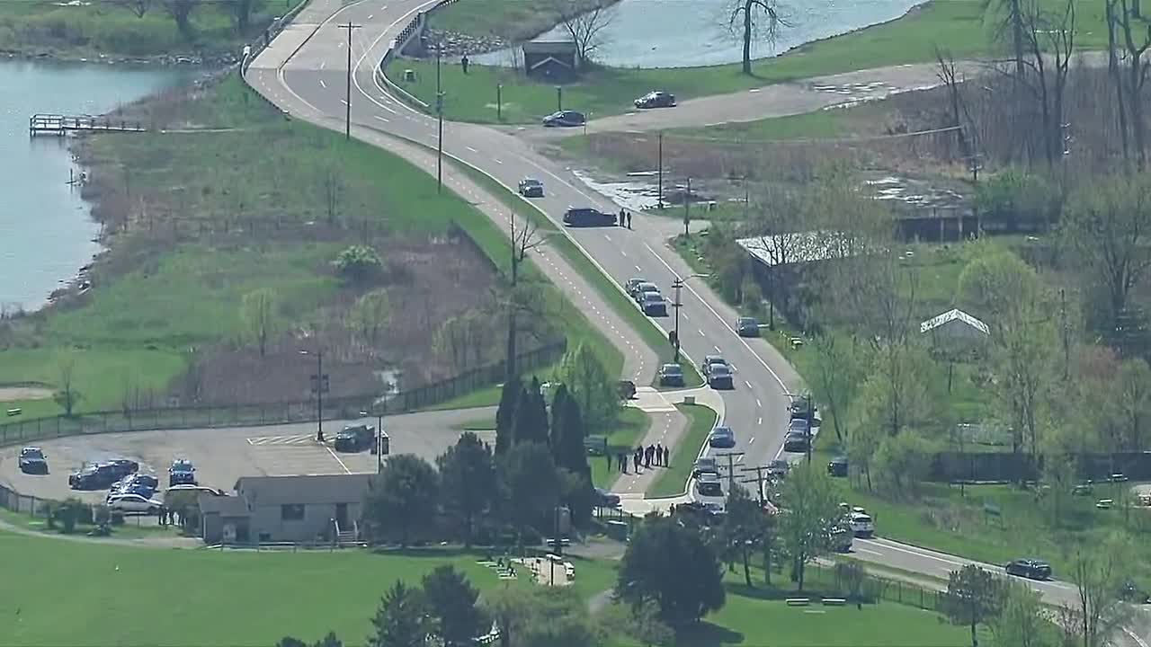 Suspect points gun at officers, shot during arrest attempt on Belle Isle