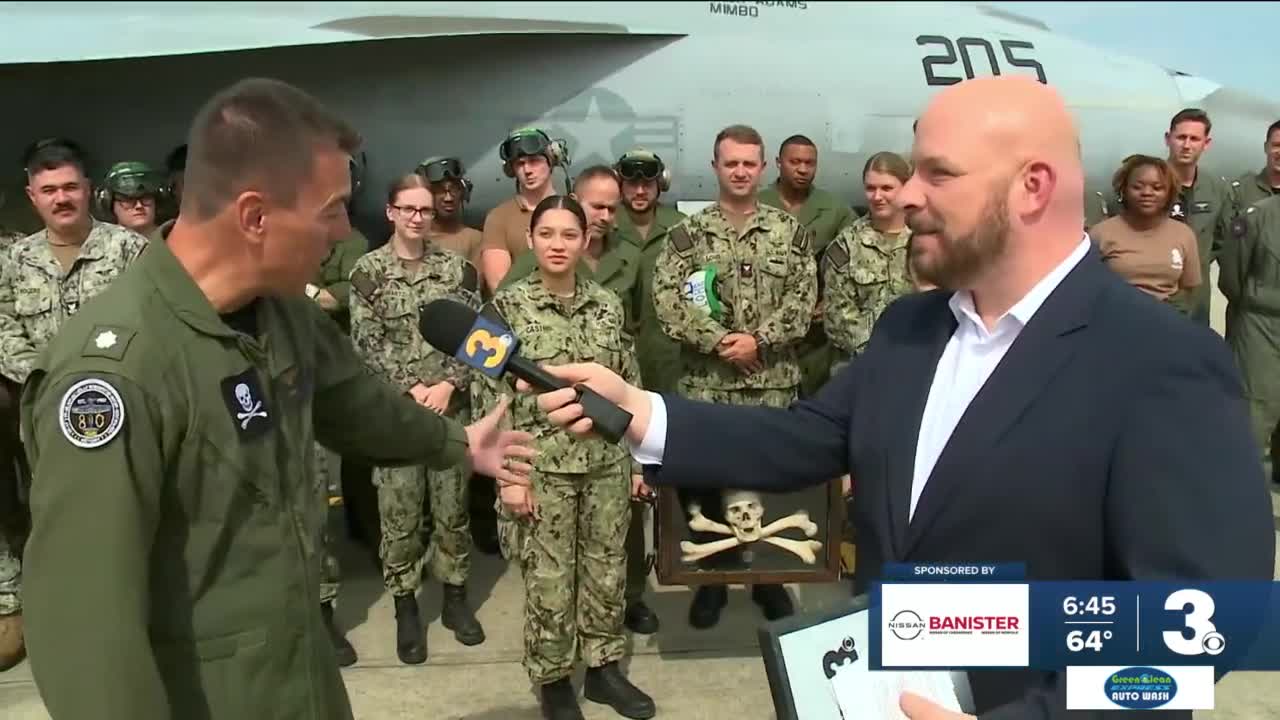 Pilot remains part of Virginia Beach Navy squadron decades after being ...