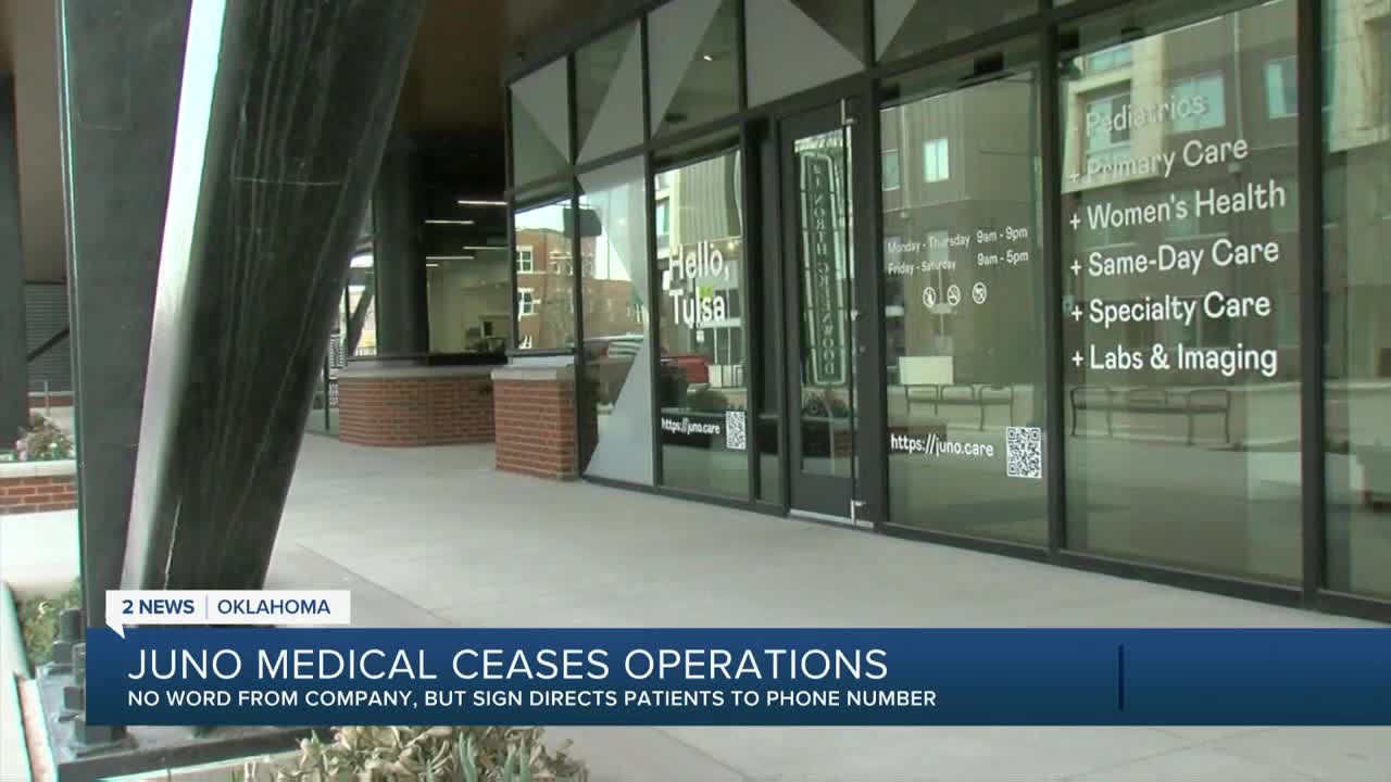 Juno Medical Center closes doors after six months