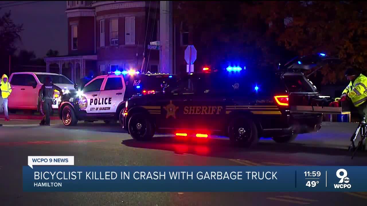 Police Bicyclist Dead After Crash Involving Rumpke Truck Near Hamilton