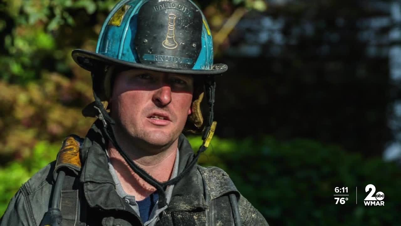 Second Baltimore firefighter dies following last week's row home fire
