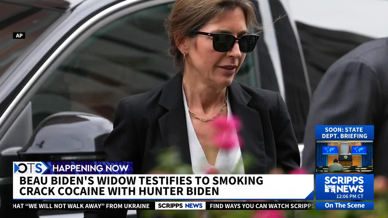 Beau Biden's widow, Hallie, testifies about disposing of Hunter's gun