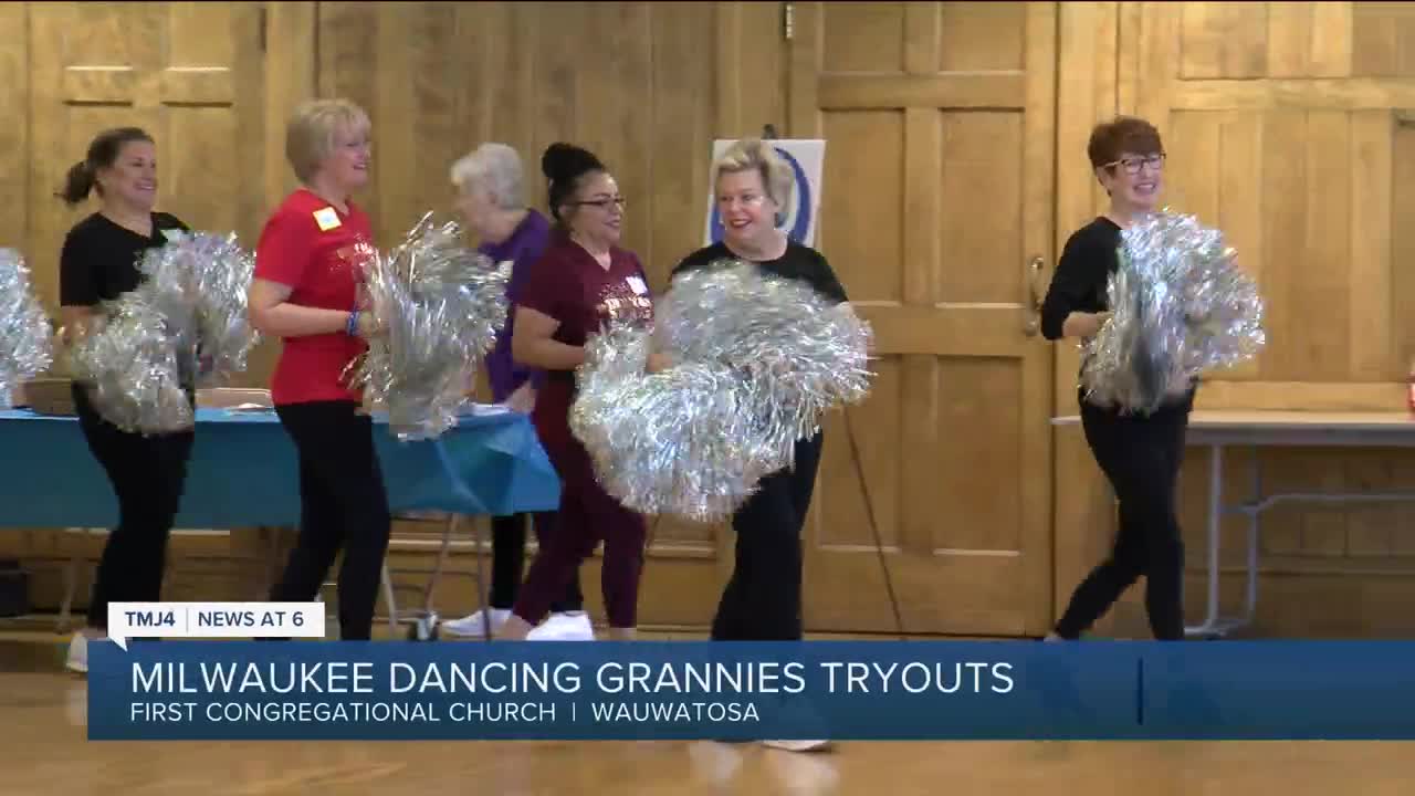 The Milwaukee Dancing Grannies hosted tryouts