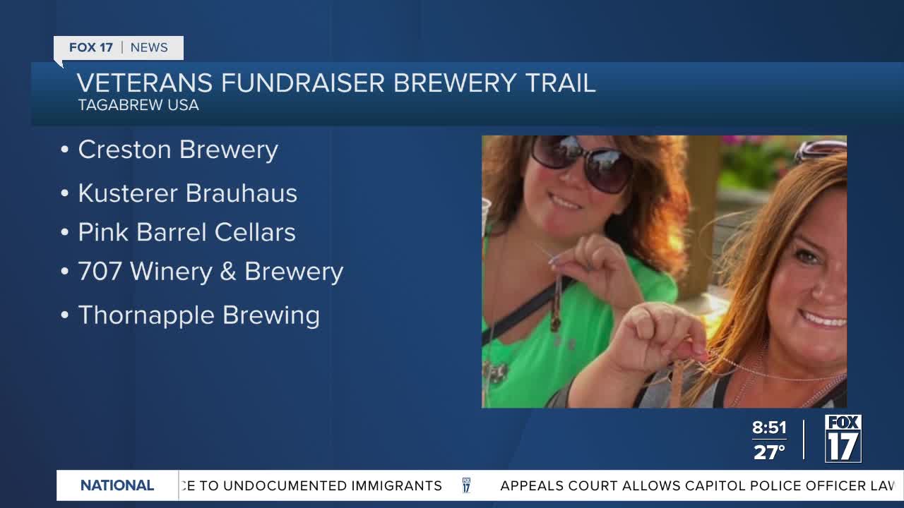 TagaBrew's 'Brewery Trail' to raise funds to support West Michigan veterans