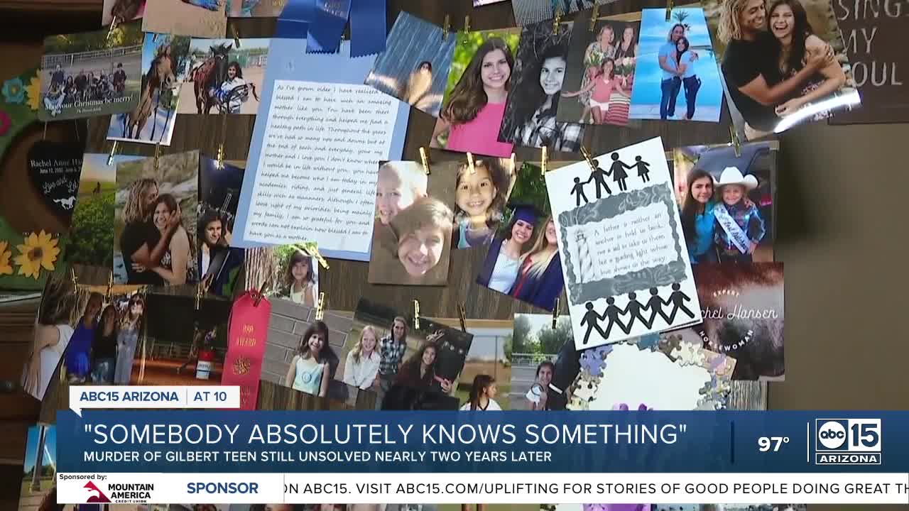 Two years later and still no arrests in Rachel Hansen case