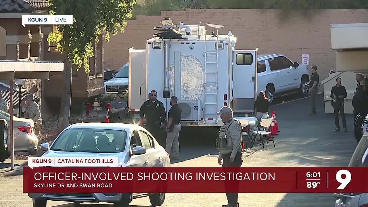 Officer-involved shooting investigation near Skyline and Swan