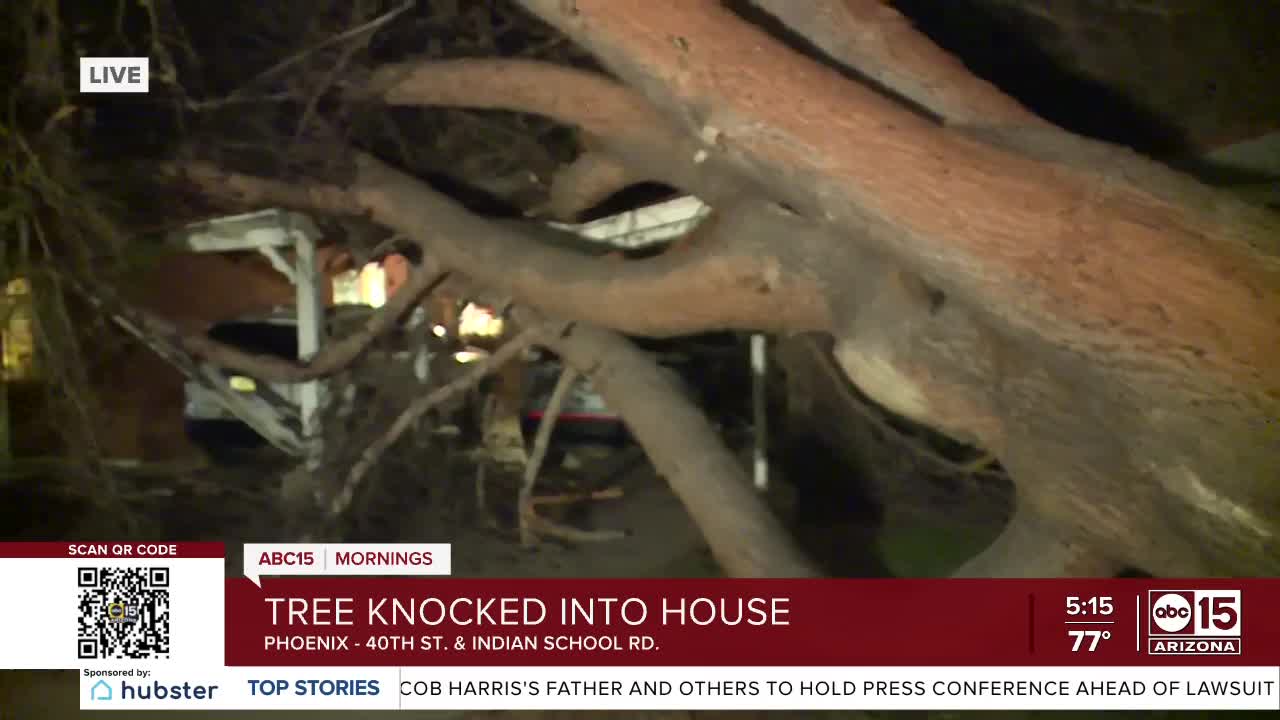 Storms leave path of destruction, flipping planes at Mesa's Falcon ...