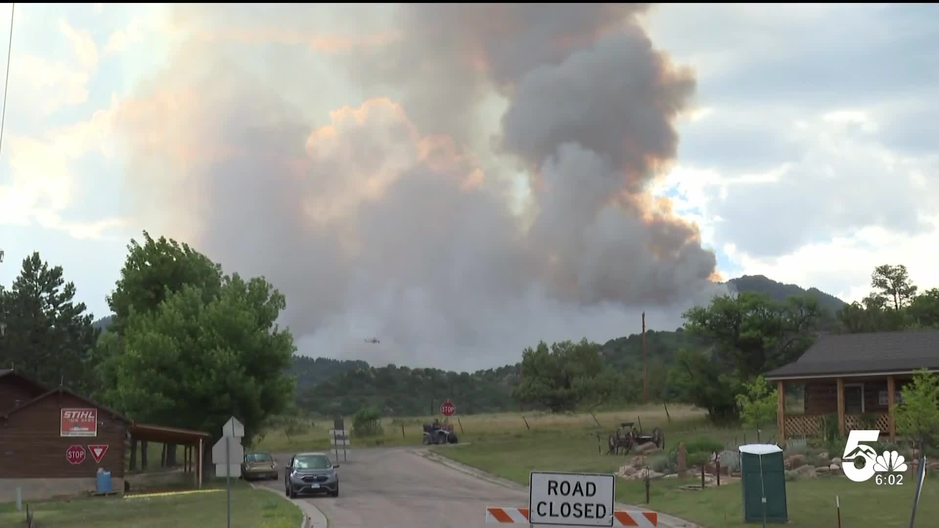 Oak Ridge Fire burns 1,310 acres, containment now at 69%