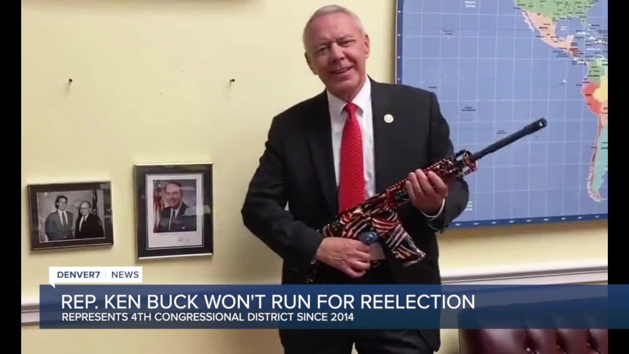Rep. Ken Buck won’t seek reelection, citing Republican's election denialism