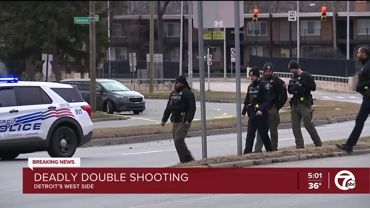 Two killed in fight over gun on Detroit's west side