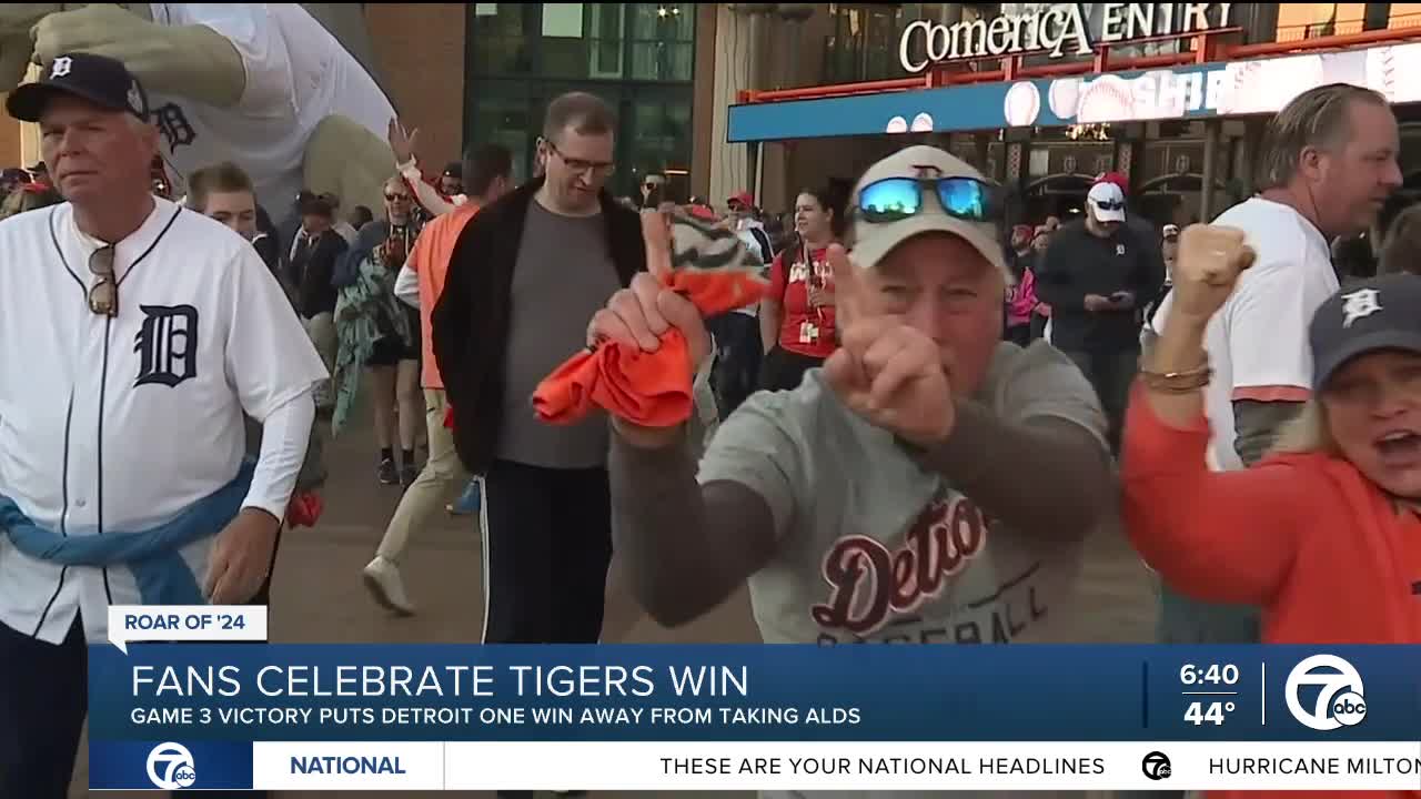 Fans filled with emotion as Tigers win first home playoff game in over ...