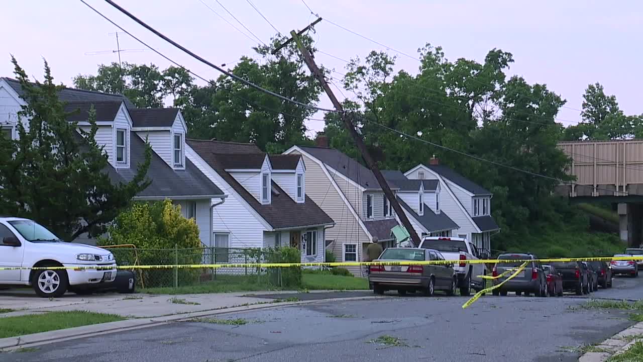 Maryland got hit with five tornadoes Wednesday