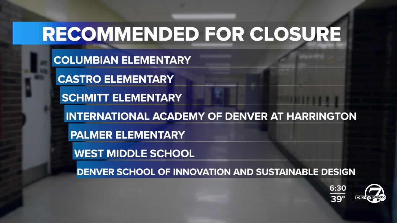DPS Board of Education votes to close 7 schools amid declining enrollment